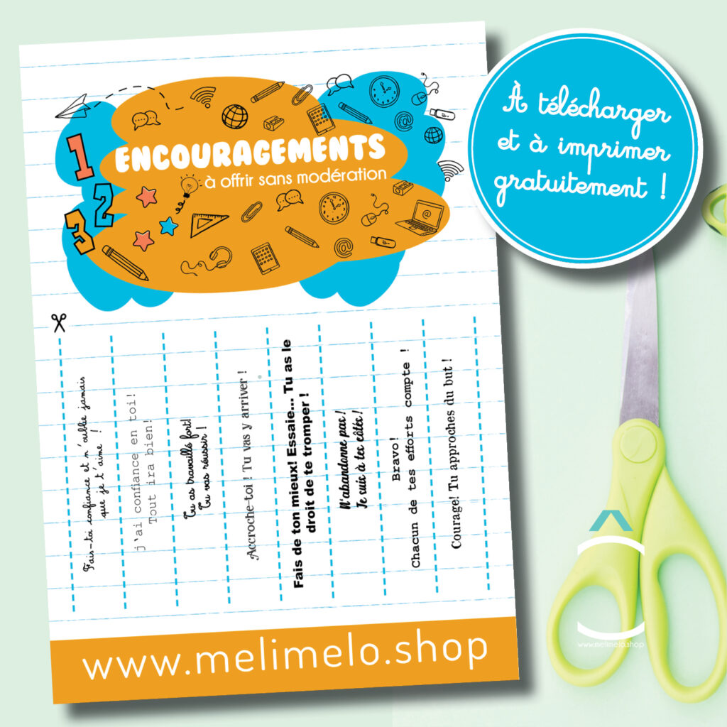 Encouragements pour les plus grands – Méli Mélô